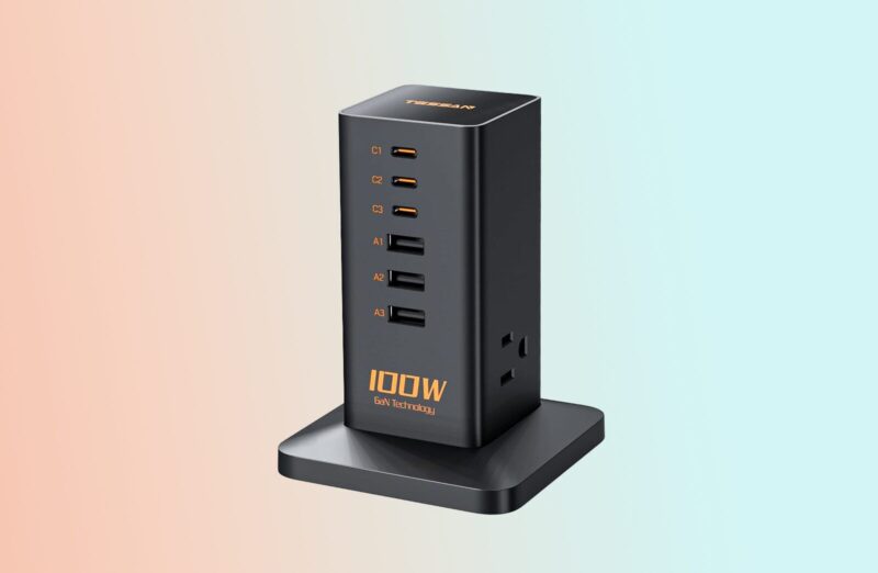 How to Save Space and Stay Organized with a 100W Desk Power Strip This ...